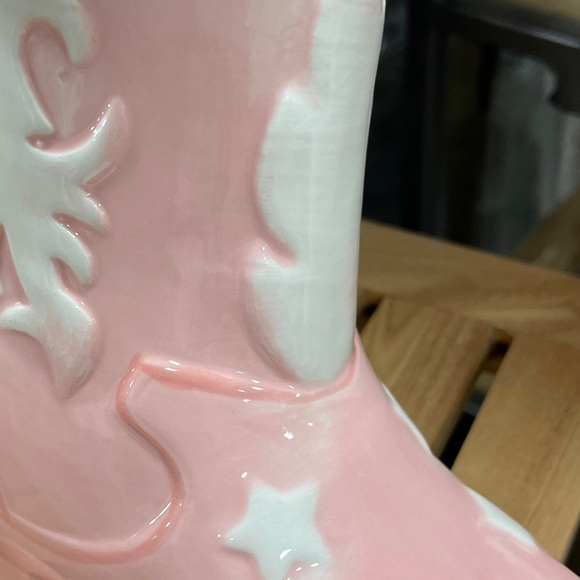 Sheffield Home | Dining | Pink Cowgirl Boot Handpainted Ceramic Mug Nwt ...